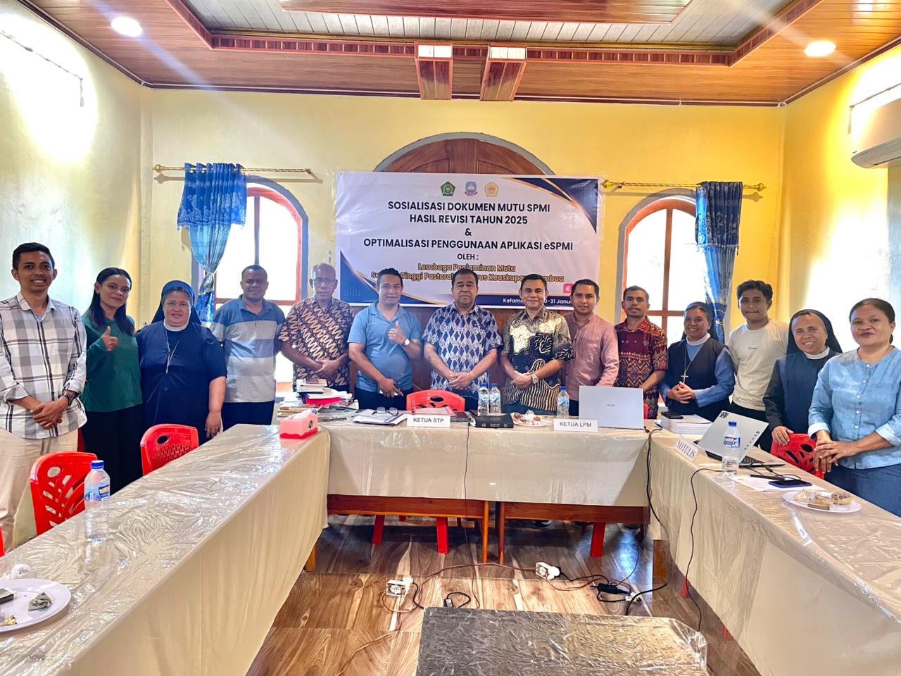 STP St. Petrus Keuskupan Atambua Sosialisasikan Dokumen Mutu SPMI dan ...